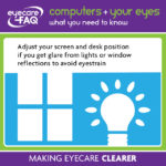 Computers and your eyes frequently asked questions from eyecareFAQ