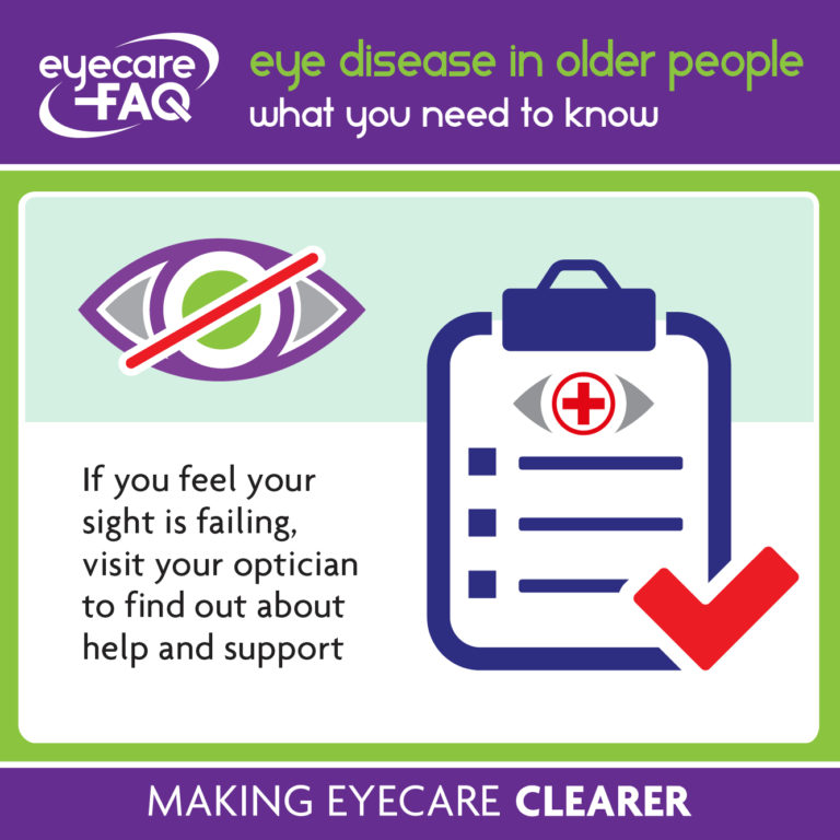 Eye diseases of old age - what you need to know from eyecareFAQ