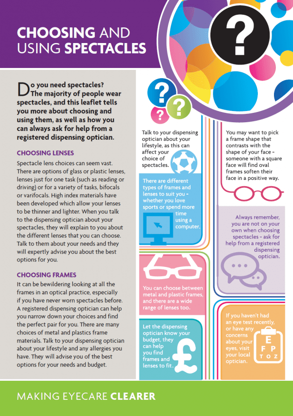 Leaflets about eyecare - ABDO