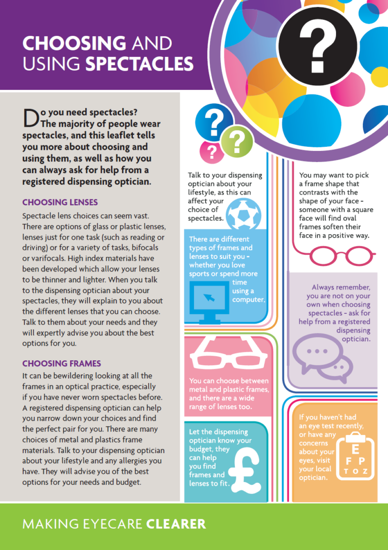 Leaflets about eyecare - ABDO