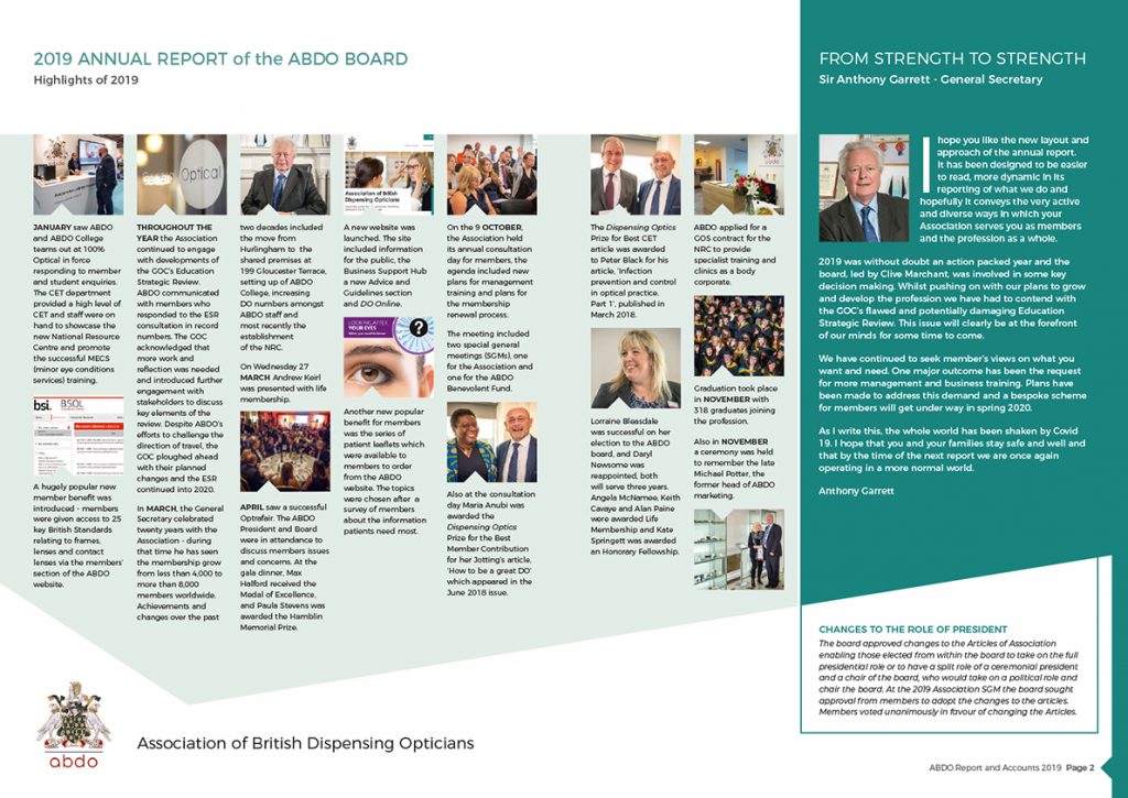 Annual report 2019 - ABDO