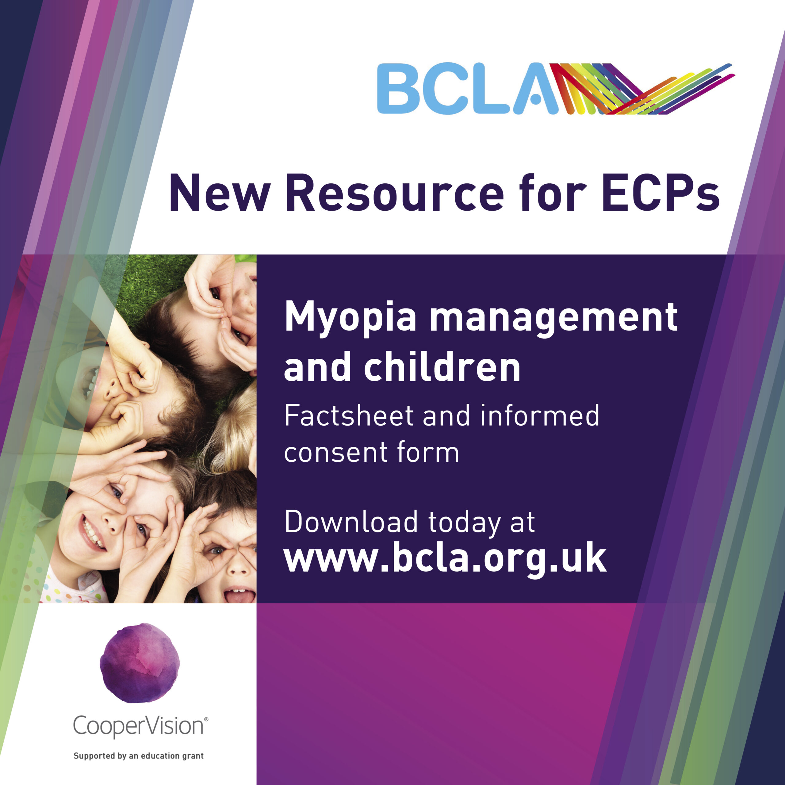 Myopia factsheet for parents on offer - ABDO