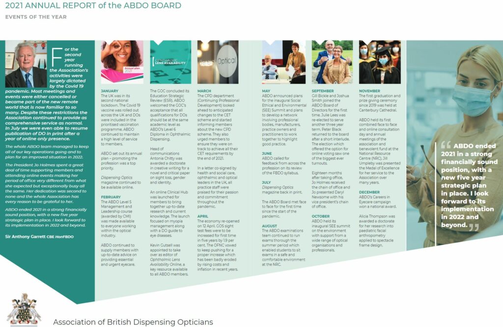 Annual report 2021 - ABDO