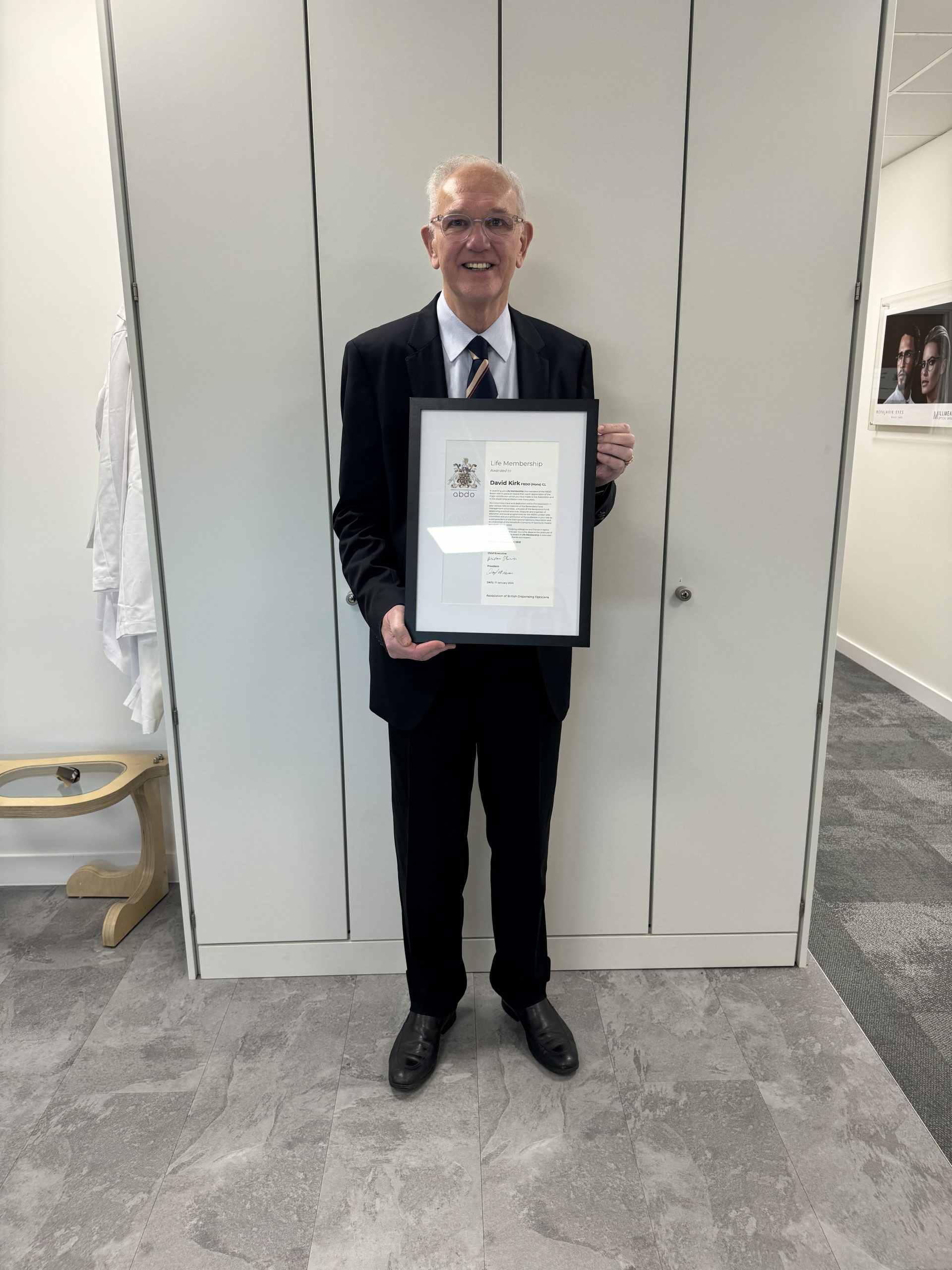 ABDO Life Membership awarded - ABDO