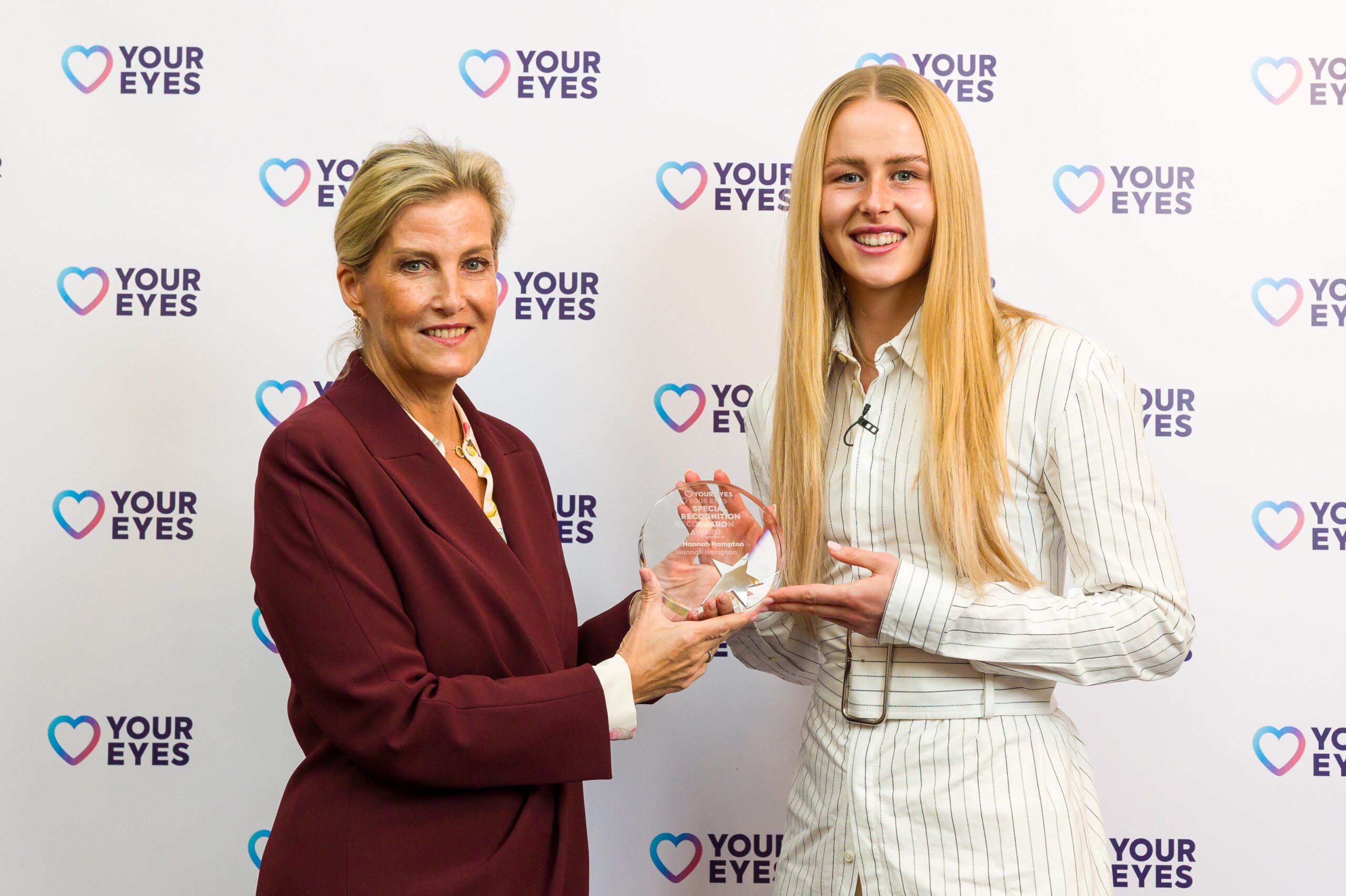 IAPB award for Lioness Hannah - ABDO