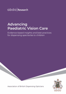 ABDO releases new white paper on paediatric vision care - ABDO